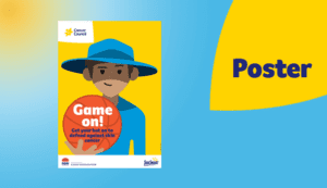 Hat On? Game On Poster - SunSmart